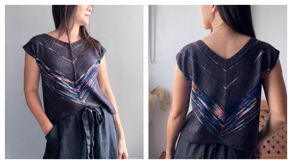 Summer Luminos Tee Knitting Pattern - Knitting Pattern