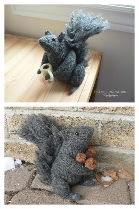 Amigurumi Squirrel Free Knitting Pattern - Knitting Pattern