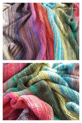 Garter Squish Blanket Free Knitting Pattern - Knitting Pattern