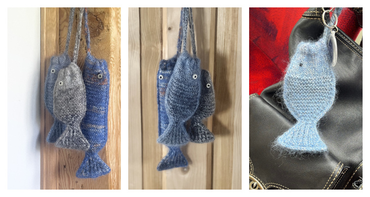The Little Fish Pouch Knitting Pattern - Knitting Pattern
