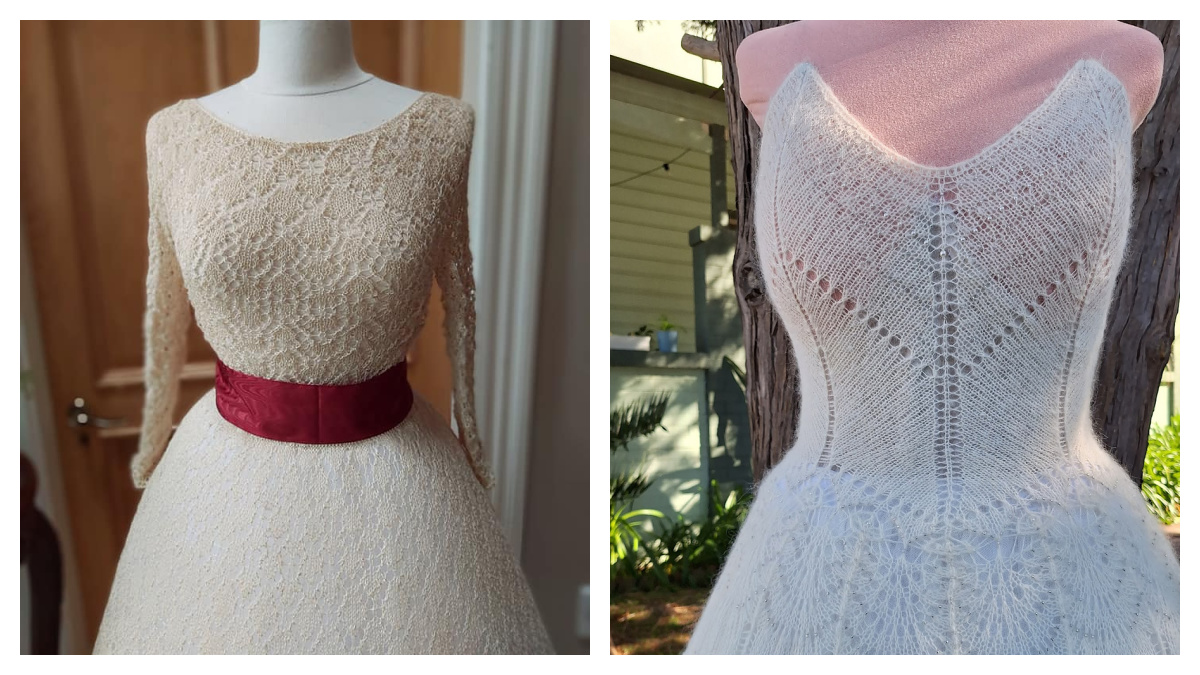 Lace Wedding Dress Knitting Patterns - Knitting Pattern