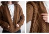 Knit Women Dotty Cardigan Free Knitting Pattern - Knitting Pattern