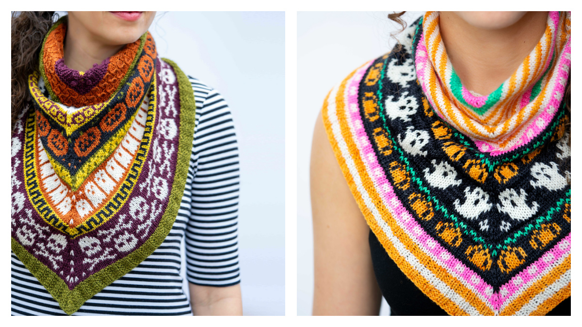 Halloween Cowl Knitting Patterns - Knitting Pattern