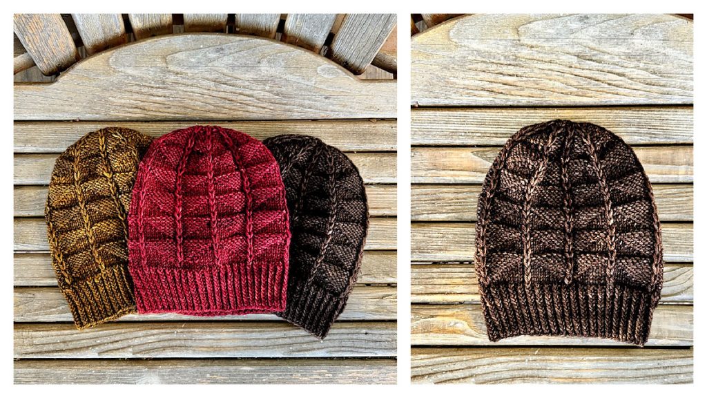 Orchard Harvest Beanie Hat Knitting Pattern - Knitting Pattern