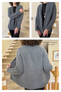 Rebel Cardigan Knitting Pattern - Knitting Pattern
