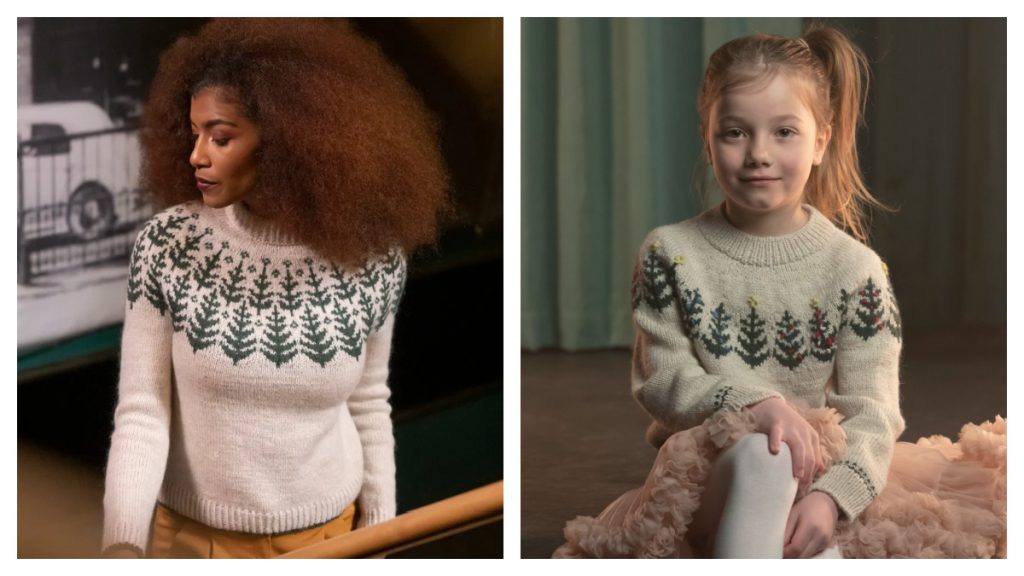 Christmas Tree Pullover Sweater Free Knitting Patterns - Knitting Pattern