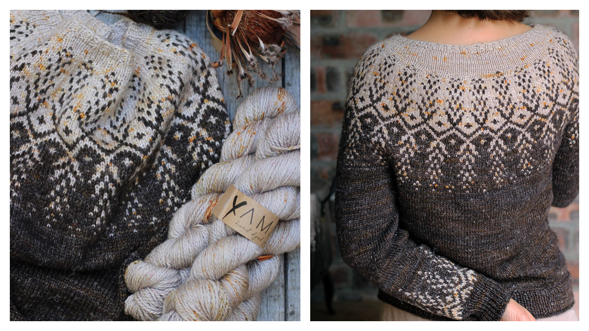 Goldwing Pullover Sweater Knitting Pattern - Knitting Pattern