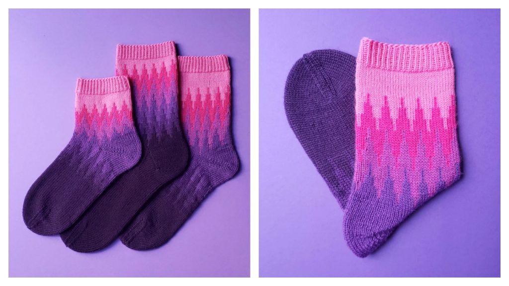 Kick Off Socks Free Knitting Pattern - Knitting Pattern
