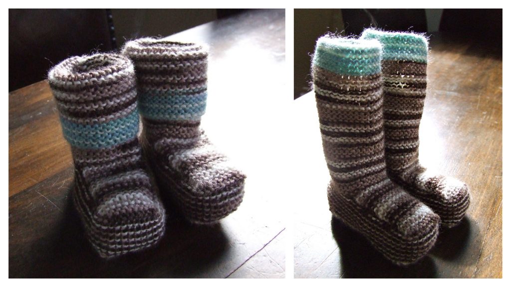 Stay-on Baby Shoes Free Knitting Pattern - Knitting Pattern