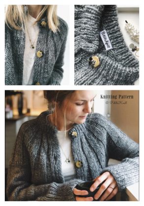 Sunday Cardigan Knitting Pattern - Knitting Pattern