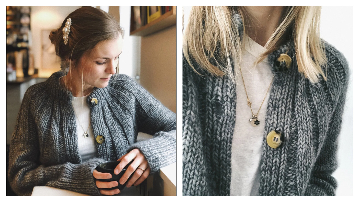 Sunday Cardigan Knitting Pattern - Knitting Pattern