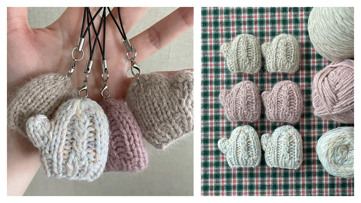 Mini Mittens Free Knitting Pattern - Knitting Pattern