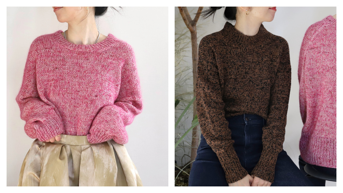 ToF Boxy Sweater Knitting Pattern - Knitting Pattern