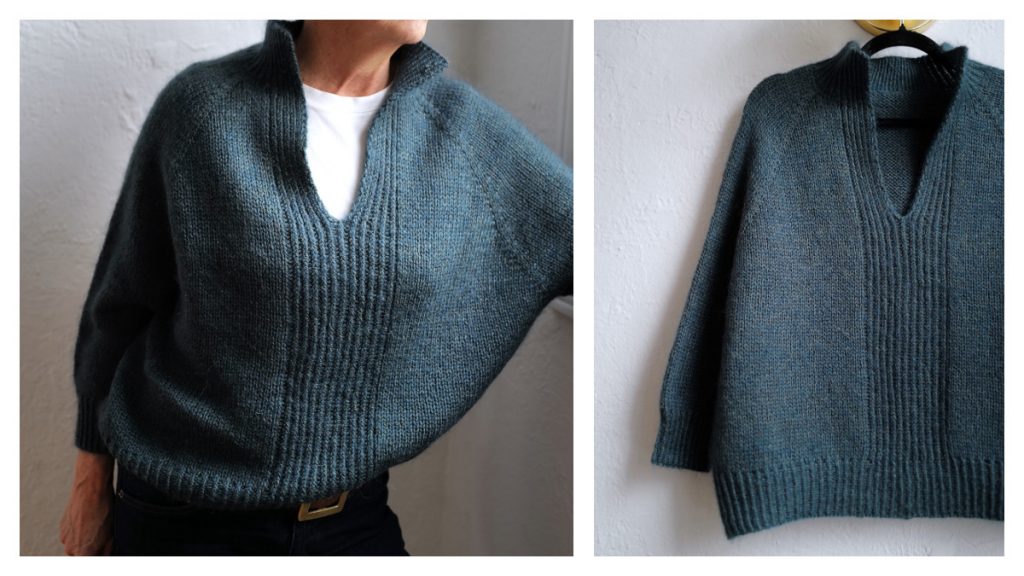 Turtle Dove V-neck Cardigan Free Knitting Pattern - Knitting Pattern