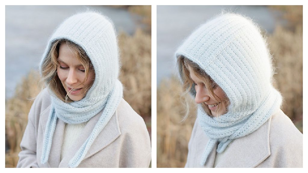 Winter Hug Hood Free Knitting Pattern - Knitting Pattern