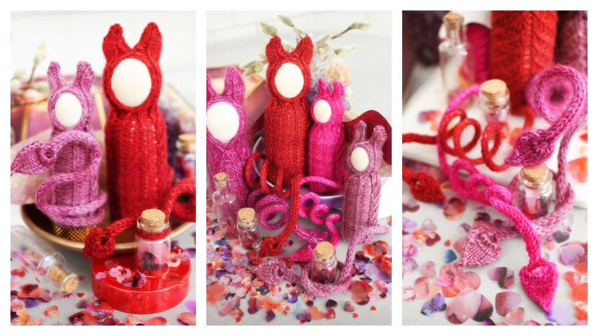 Peg Doll Deviltry Knitting Pattern - Knitting Pattern