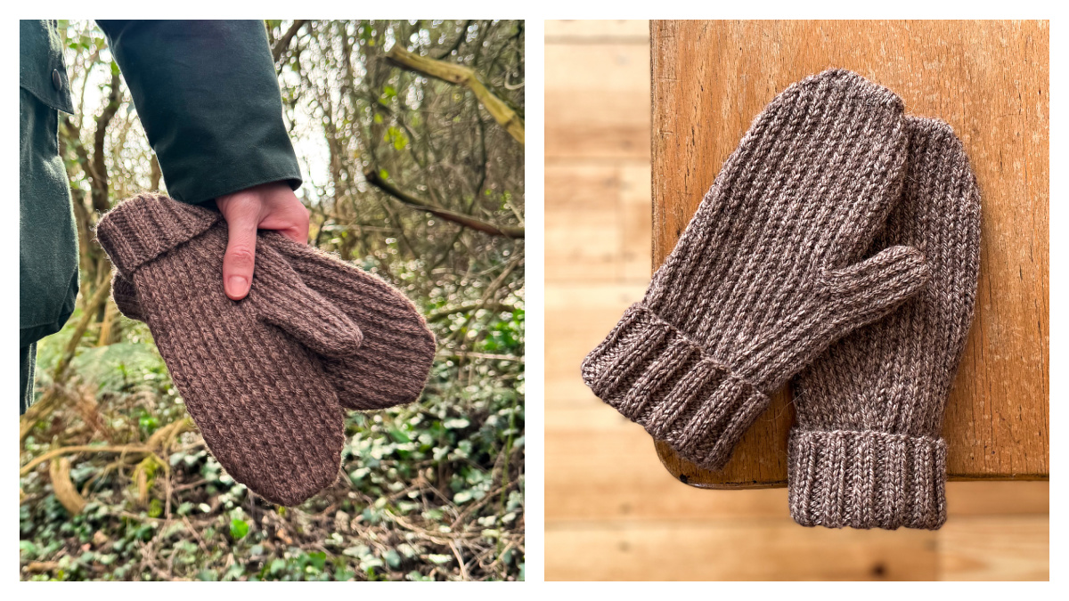 Brambly Mitts Free Knitting Pattern - Knitting Pattern