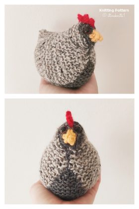 Emotional Support Little Chickie Knitting Patterns - Knitting Pattern