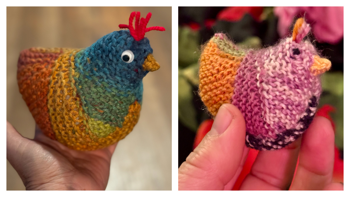 Emotional Support Little Chickie Knitting Patterns - Knitting Pattern