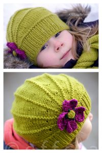 Poppy Cloche Hat Knitting Pattern (All Sizes) - Knitting Pattern