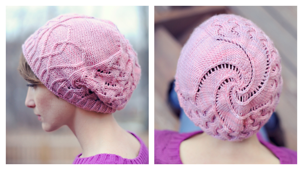 Root & Bud Cable Hat Knitting Pattern - Knitting Pattern
