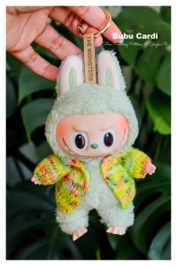 Quick Scrappy Labubu Outfit Free Knitting Patterns - Knitting Pattern
