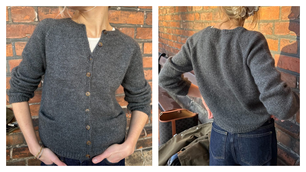 Classic Copenhagen Cardigan Knitting Pattern - Knitting Pattern