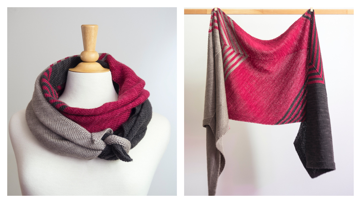 Paint the Town Shawl Free Knitting Pattern - Knitting Pattern