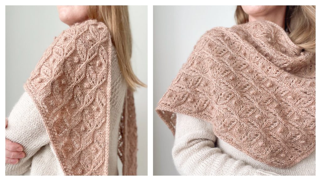 Daisy Chain Scarf Free Knitting Pattern - Knitting Pattern