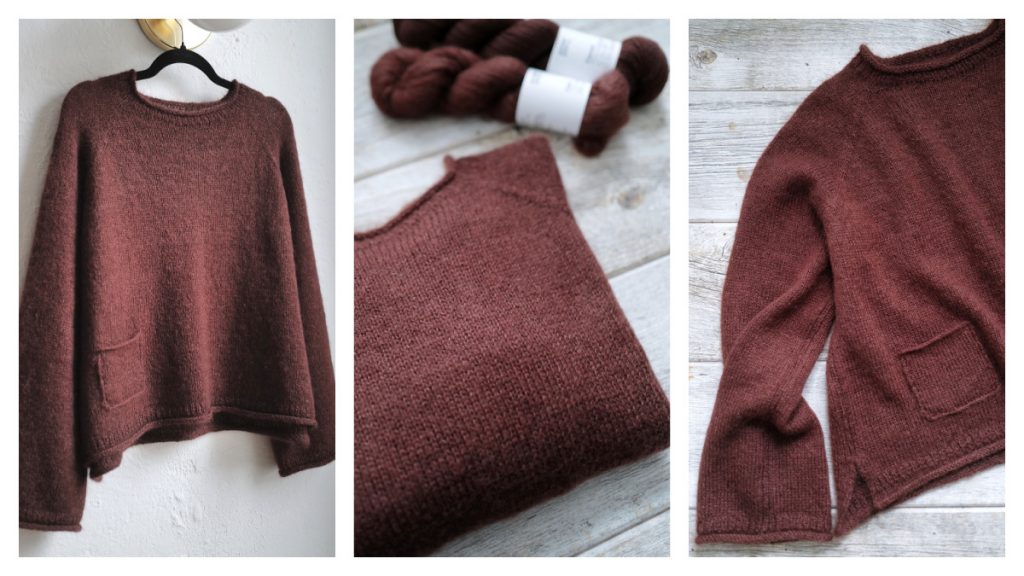 Pocket Edition Pullover Sweater Free Knitting Pattern - Knitting Pattern