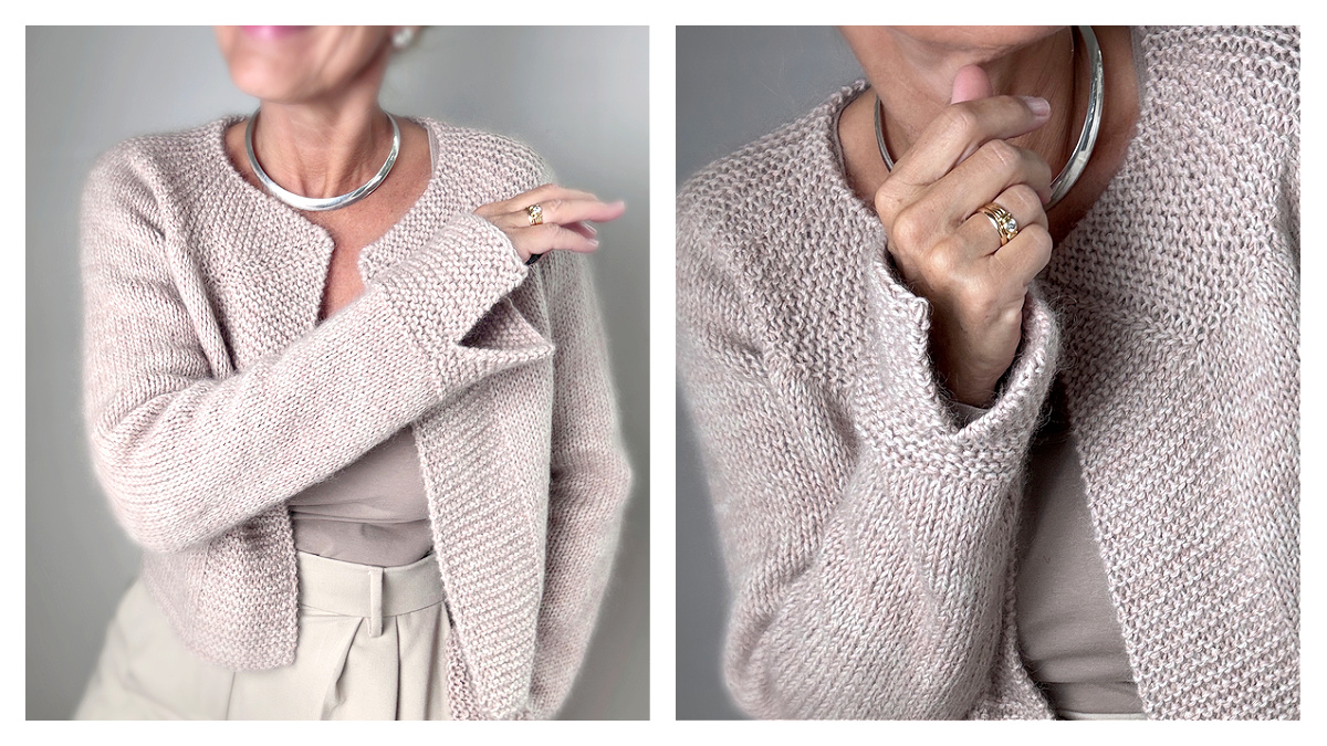 Reversible Turn Around the Corner Cardigan Knitting Pattern (XS - 5XL ...