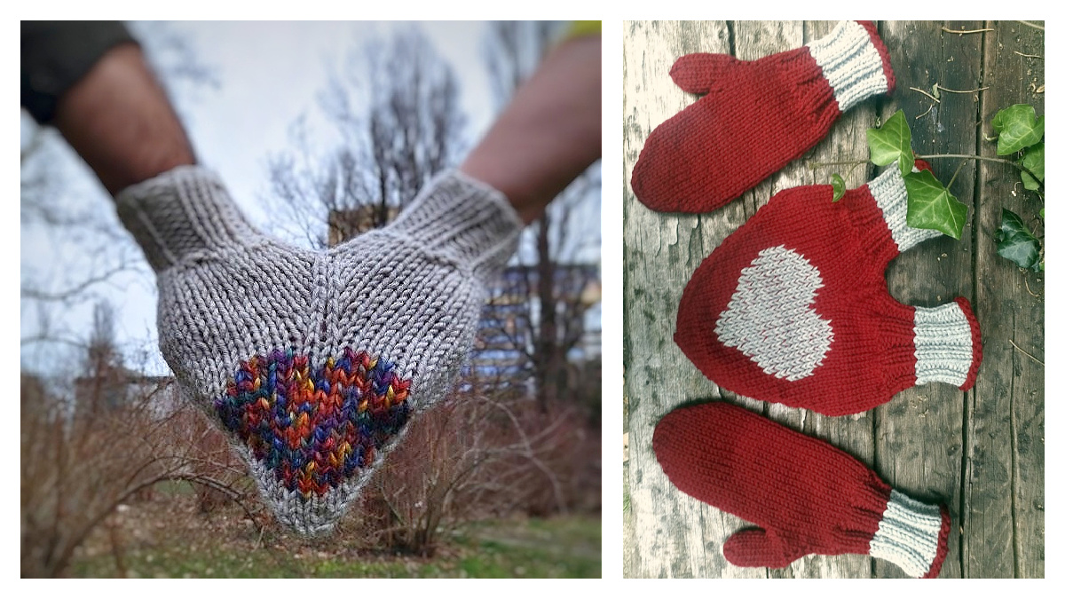 Valentine Smitten Free Knitting Pattern - Knitting Pattern