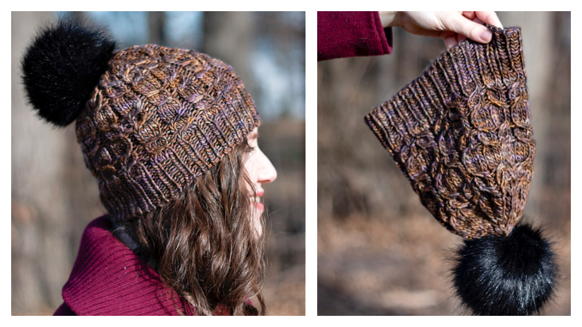 Cabled Winter Dreamer Hat Knitting Pattern - Knitting Pattern