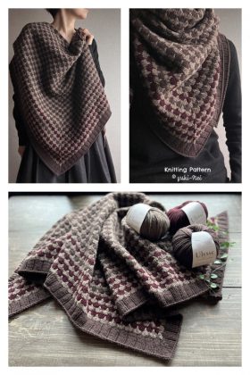 BAO BAO Shawl Knitting Pattern - Knitting Pattern