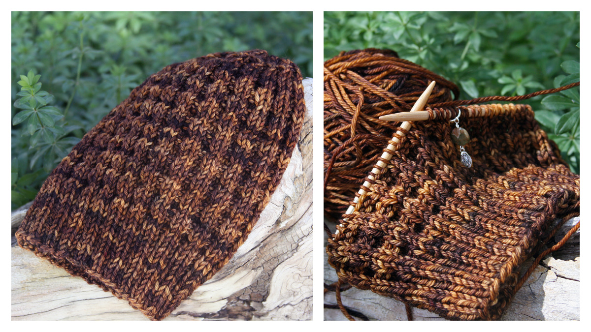 Waffle Hat Free Knitting Pattern - Knitting Pattern
